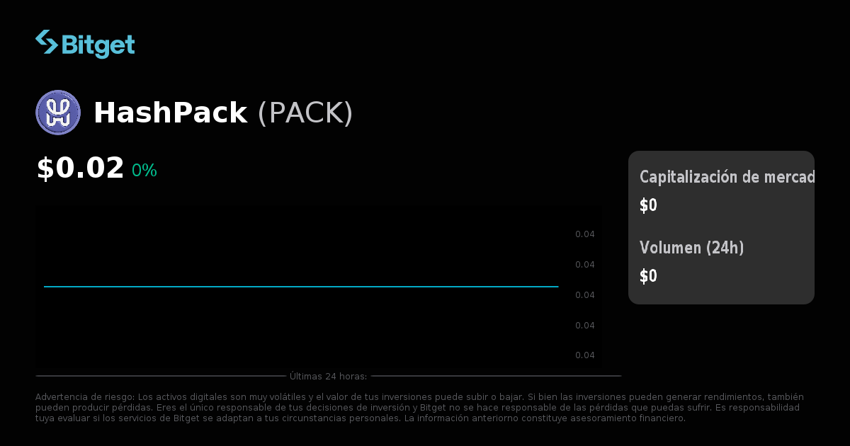 Precio de HashPack en EUR, gráficos de precios en tiempo real ...
