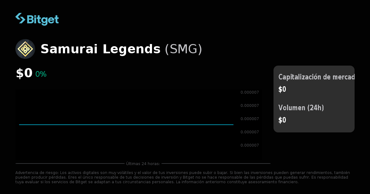 Precio de Samurai Legends en USD, gráficos de precios en tiempo real ...