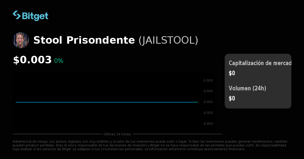 Precio de Stool Prisondente en USD, gráficos de precios en tiempo real ...